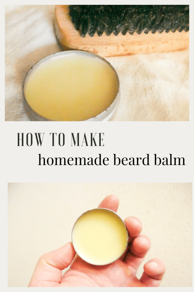 Homemade Beard Balm - Holistic Nurse Momma