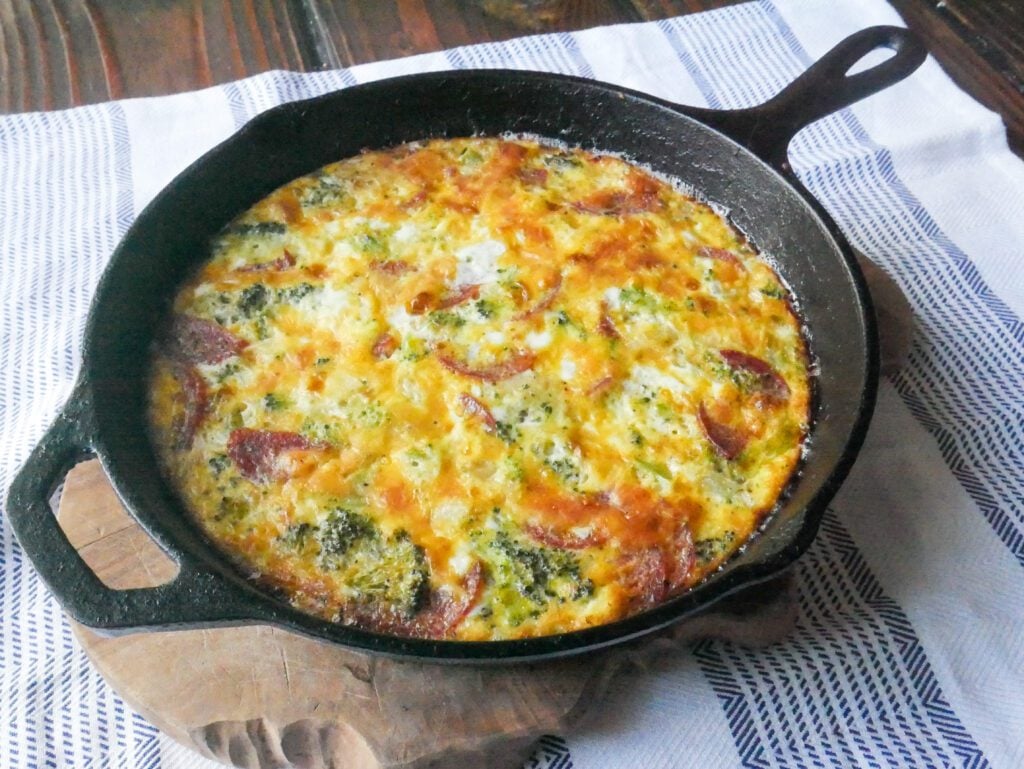 An Easy Crustless Quiche Recipe