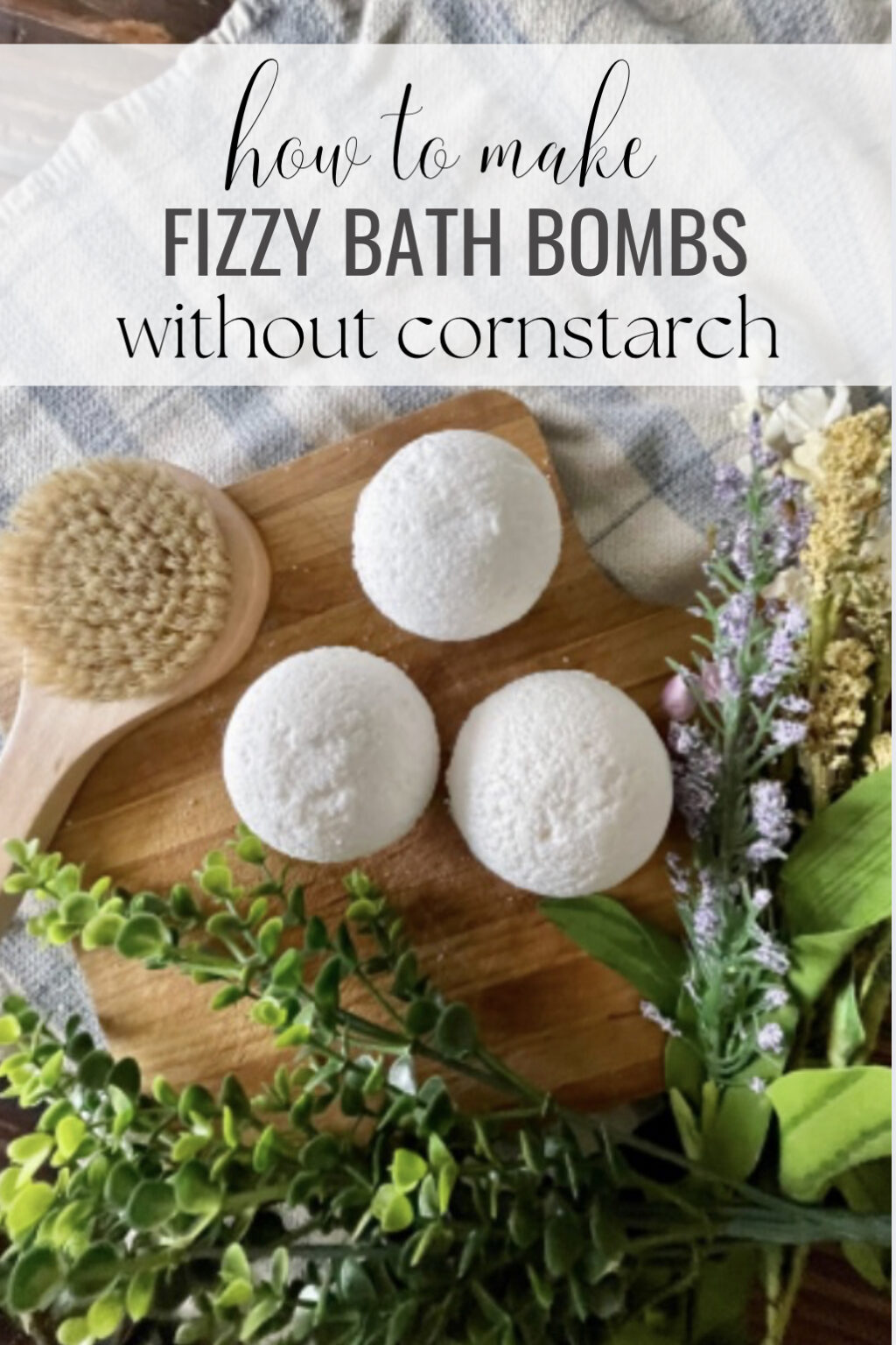 How to Make Fizzy Bath Bombs without Cornstarch - Natural DIY